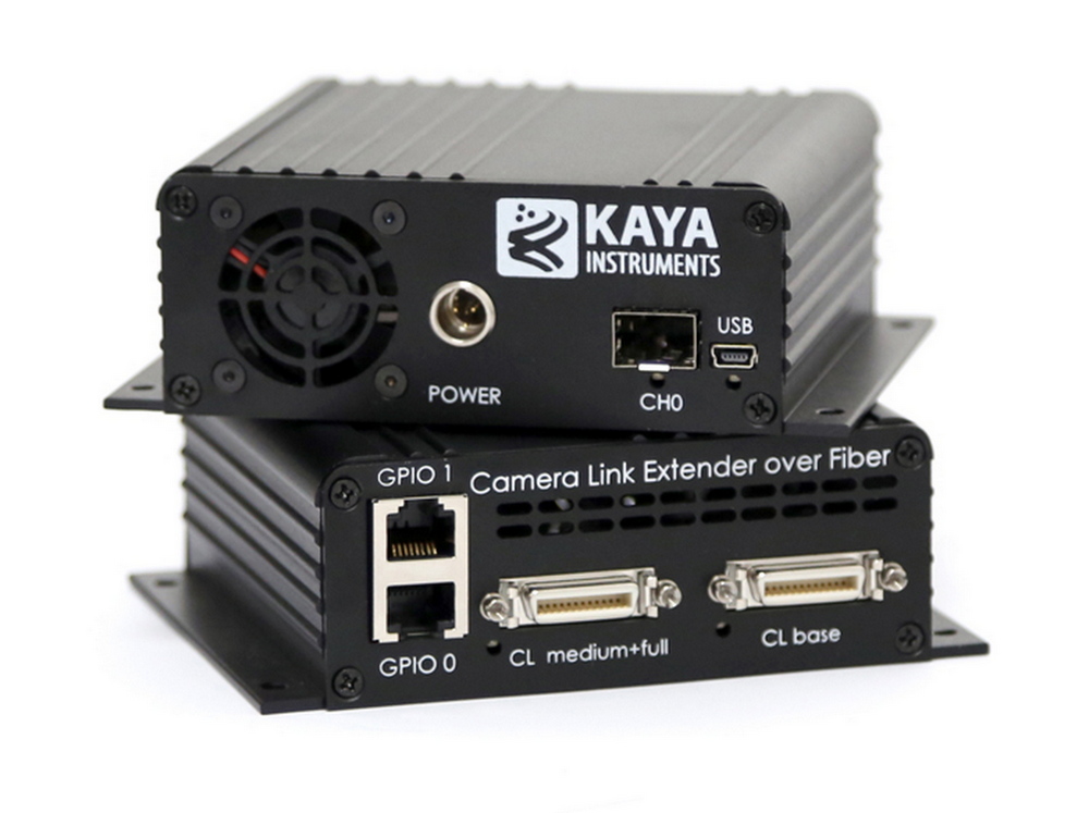KAYA Vision Camera Link Range Extender over Fiber : Zerif Technologies Ltd.