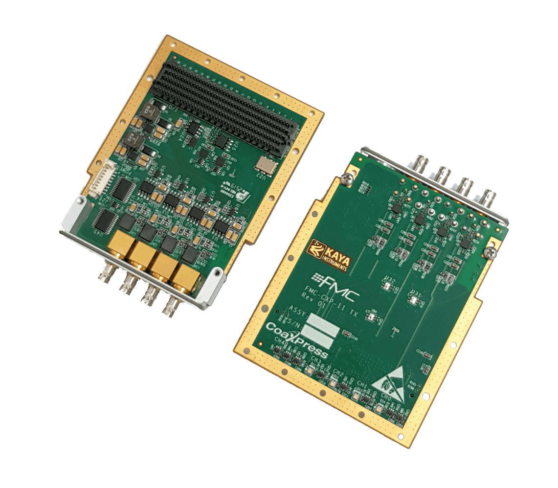 FPGA Mezzanine Cards for CoaXPress with 4x 12.5 Gbps link video capture ...