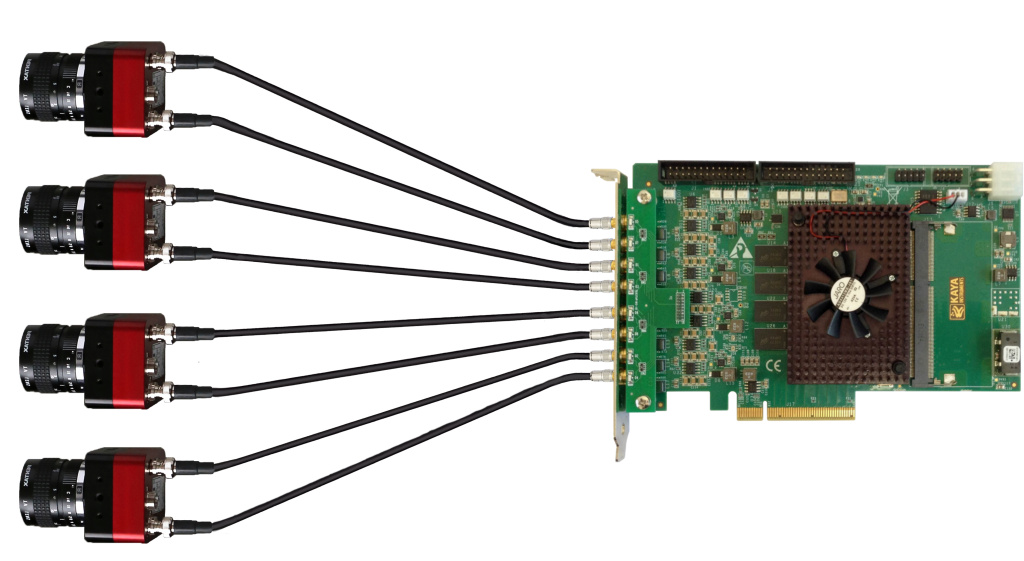 Kaya Komodo CoaXPress Frame Grabber 8CH : Zerif Technologies Ltd.